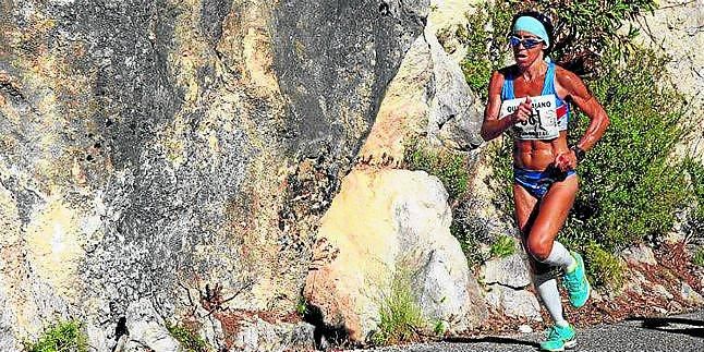 María Belmonte: "Correr la Nocturna es como correr en una nube ...