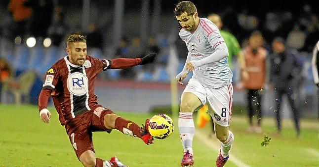 Alex López, jugador del Celta - Estadio Deportivo
