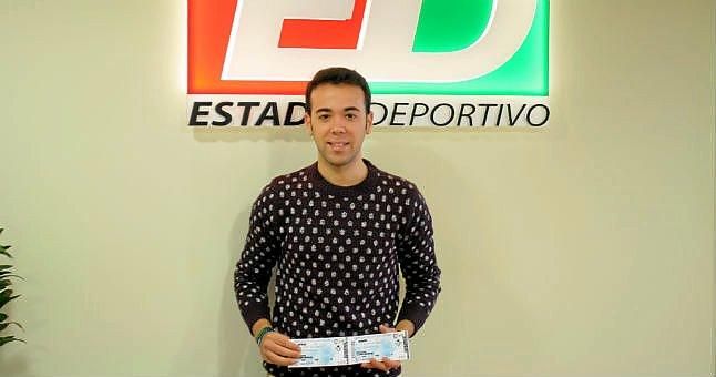 Adrián Morilla Menacho, ganador de la entrada doble para asistir al ...