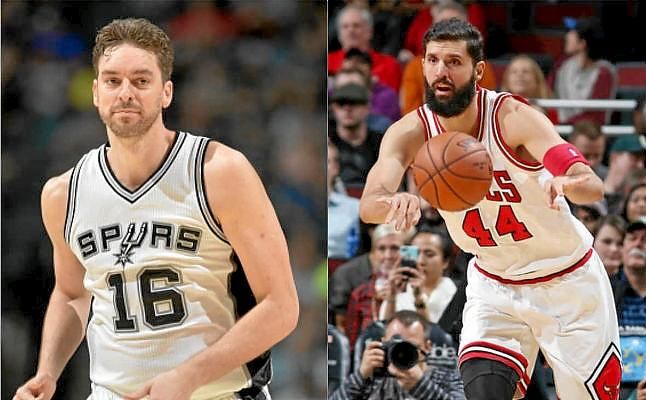 Pau Gasol suma su segunda victoria con los Spurs y Mirotic sobresale en ...