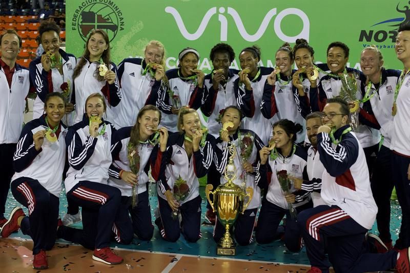 EE.UU. retiene la corona en la "Copa Viva" Panamericana de Voleibol ...