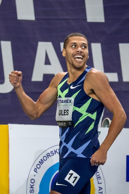 Elliot Giles logra la segunda mejor marca de siempre de 800 en pista ...