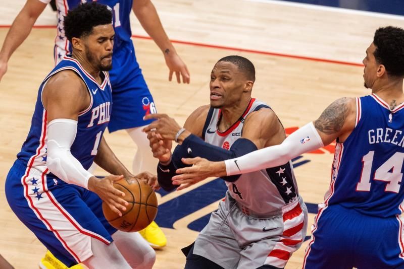 103-132. Embiid y Sixers se exhiben ante Wizards y toman ventaja de 3-0 - Estadio Deportivo