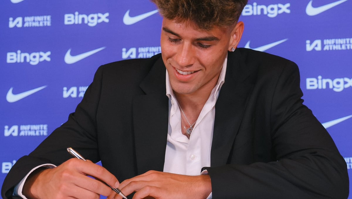 El traspaso de Marc Guiu ya es oficial - Estadio Deportivo