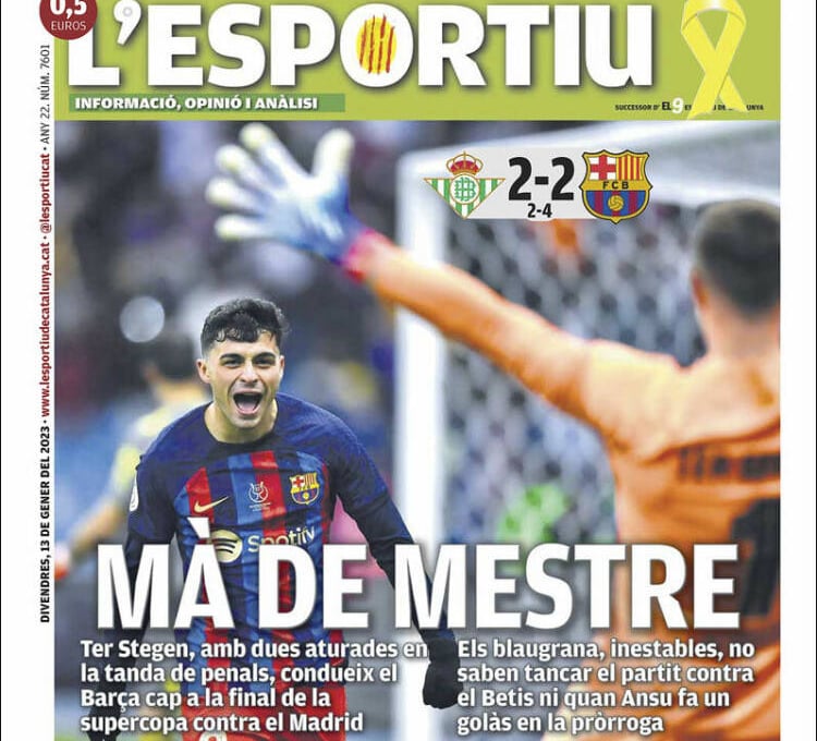 'Supercopa de rabia', 'Héroe' Ter Stegen, la liada de 'Ciao Félix' con ...