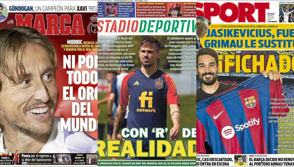 Los planes de Rodri, el hogar de Modric y el primer fichaje para Xavi ...