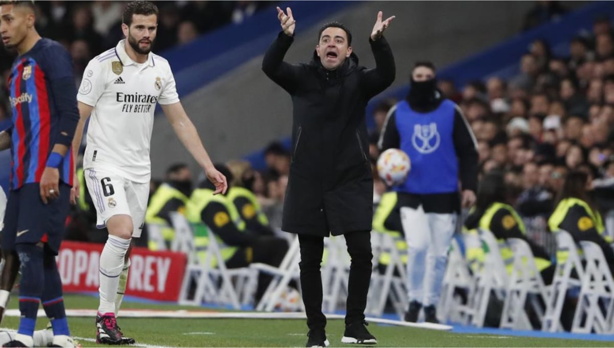 Xavi, sorprendido y muy crítico con la posesión en 'El Clásico' de Copa ...