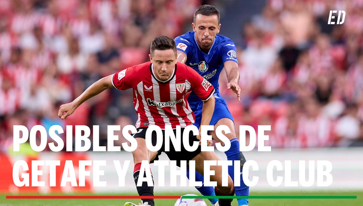 Getafe - Athletic: Alineación posible de Getafe y Athletic en el ...