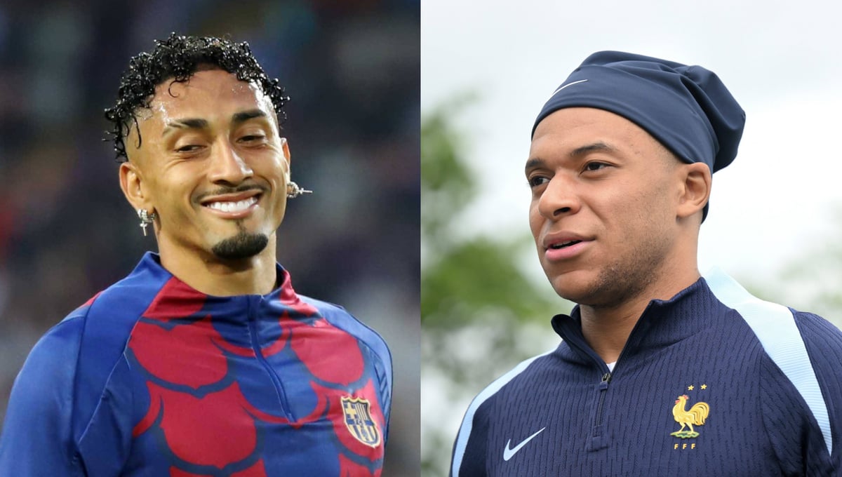 El tremendo 'facto' de Raphinha sobre Mbappé - Estadio Deportivo