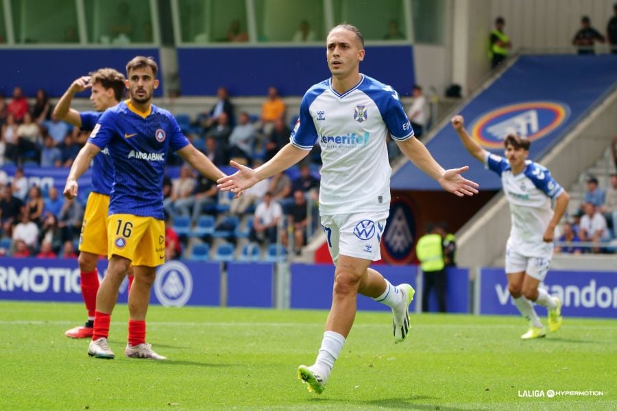 Luismi Cruz se estrena como goleador y da el triunfo al Tenerife ...