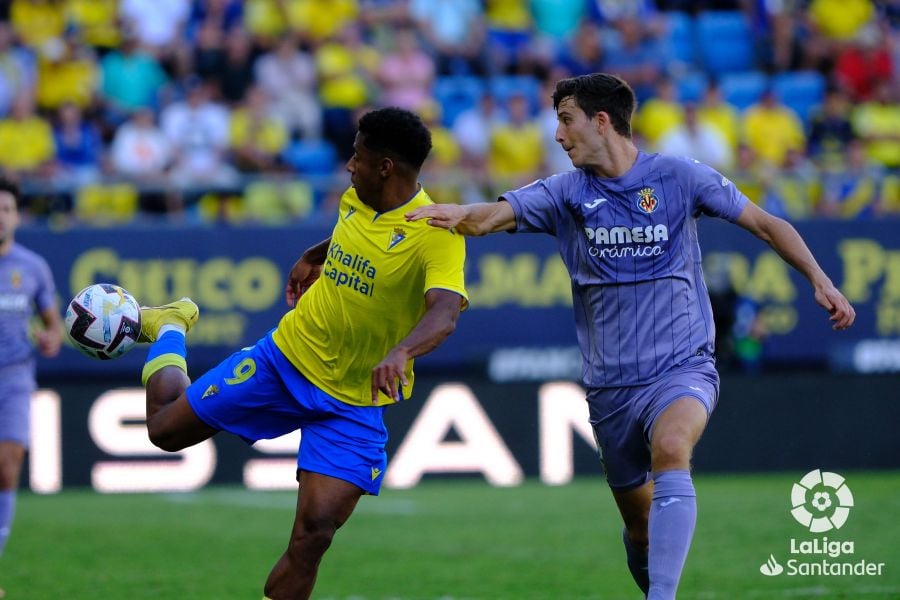 Las mejores imágenes del partido entre el Cádiz CF y el Villarreal CF - Estadio Deportivo