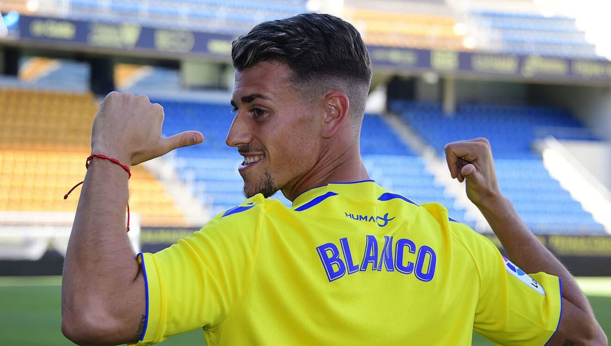 Antonio Blanco, a punto - Estadio Deportivo