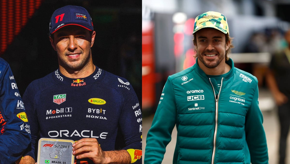 'Checo' Pérez le soltó una perla a Fernando Alonso tras perder el podio ...