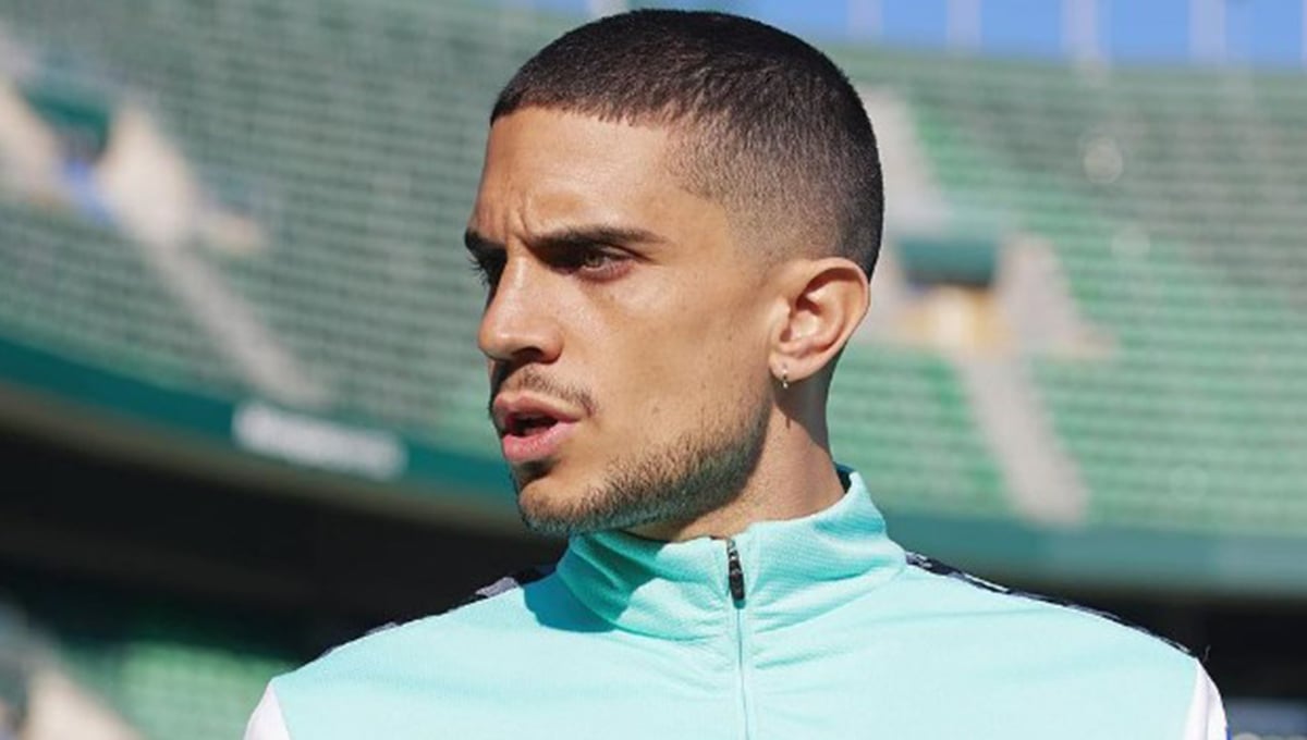 Marc Bartra le da una alegría a Pellegrini y descubre su secreto ...