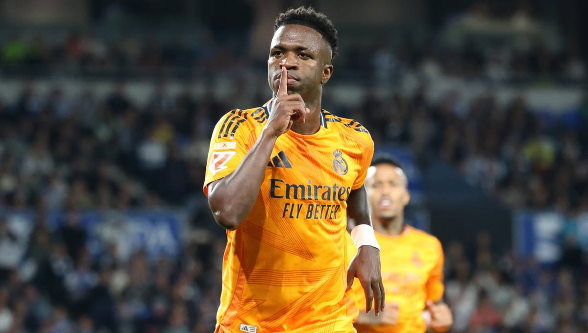 Palo a Vinicius por mandar a callar a la grada - Estadio Deportivo