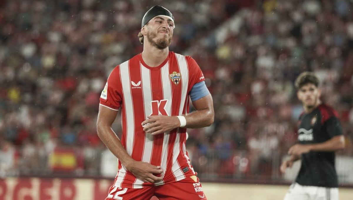 Babic marca el camino del Almería - Estadio Deportivo