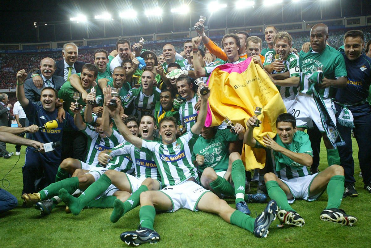 Hoy se cumplen doce años del último título del Betis - Estadio Deportivo